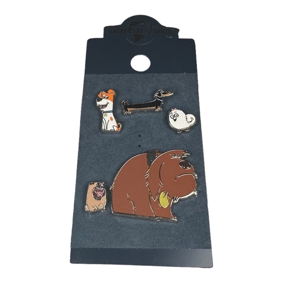 Universal | Other | Universal Studio Secret Life Of Pets Mini Pin Set ...
